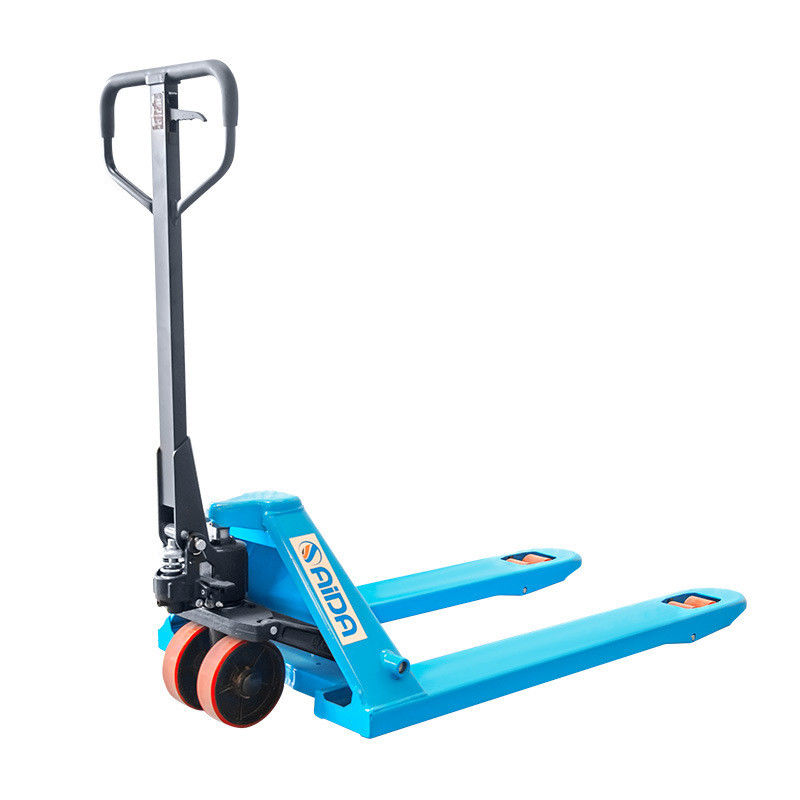 Jet Manual Hand Pallet Truck 3000kg 685mm lebar garpu dengan roda nilon ...
