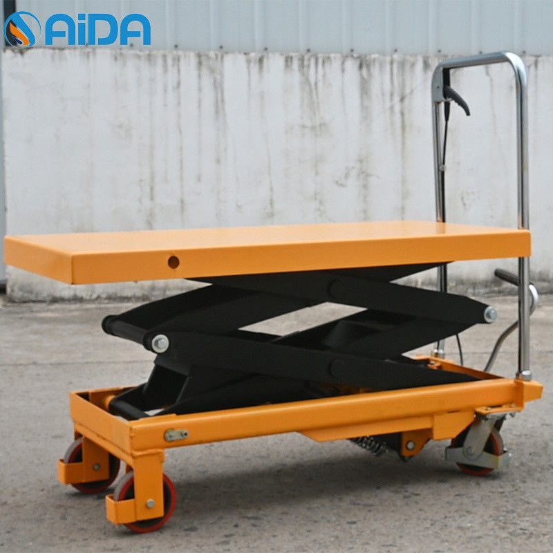 Jenis Gunting Tunggal Platform Pengangkat Meja Hidraulik 500kg ...