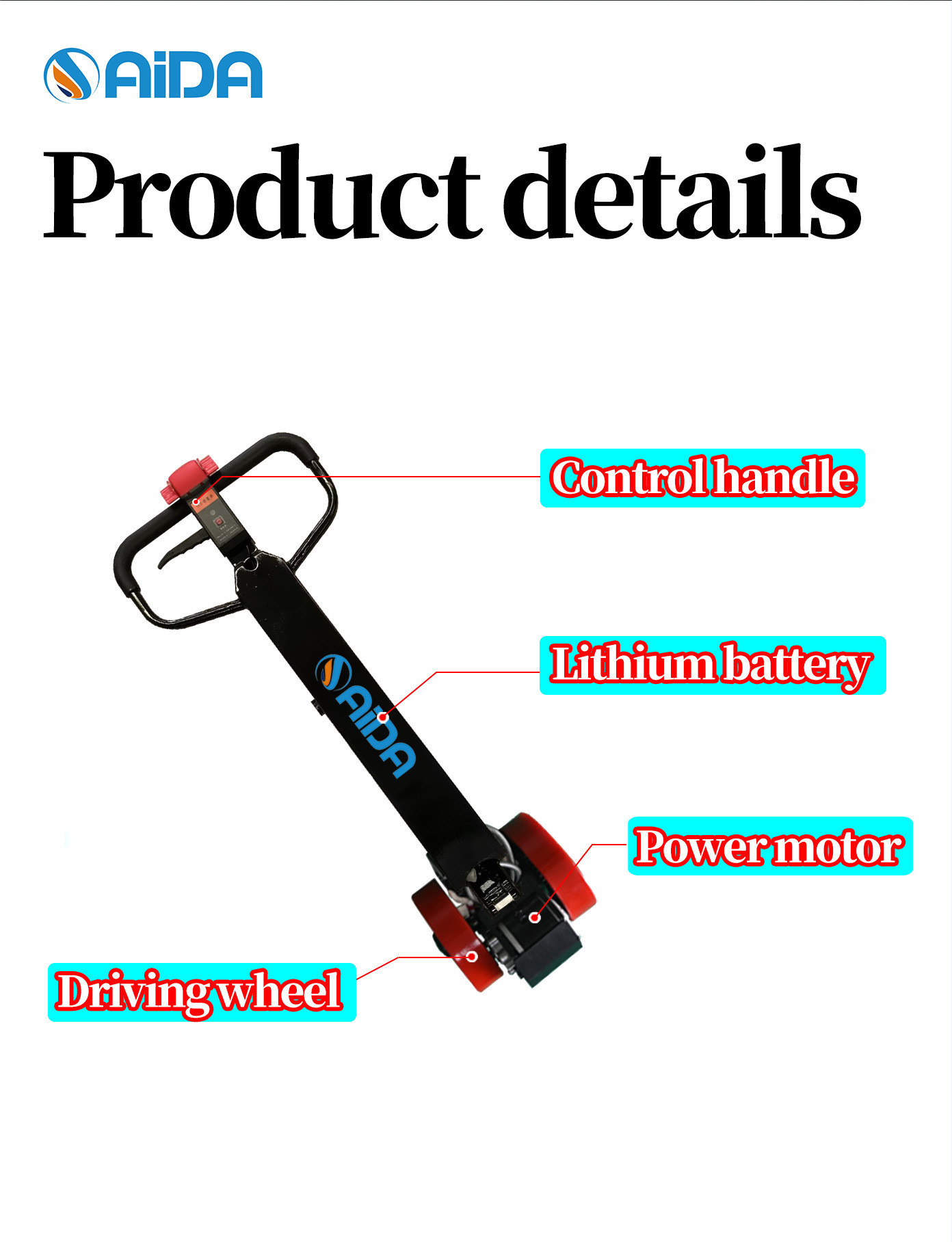 Full Electric Reach Power Portable Platform Self Load Lift Pallet ...